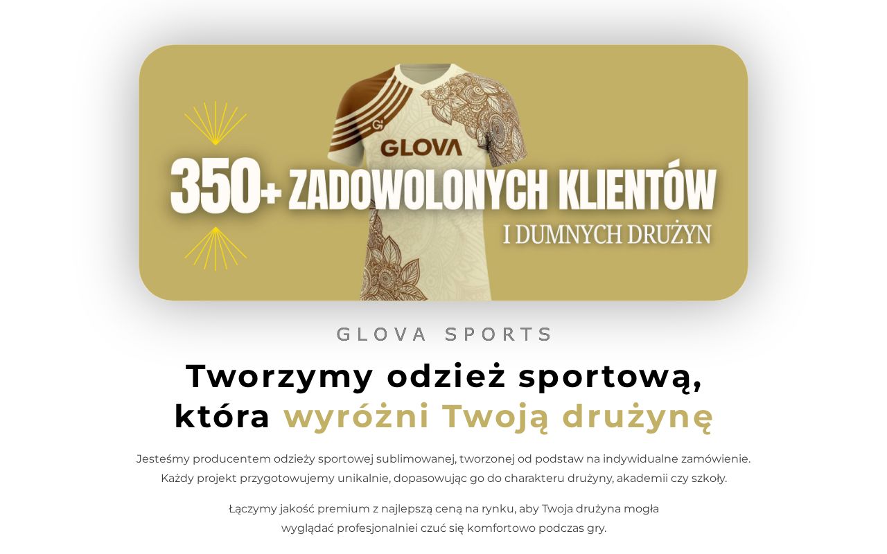 GLOVA | Landing Page